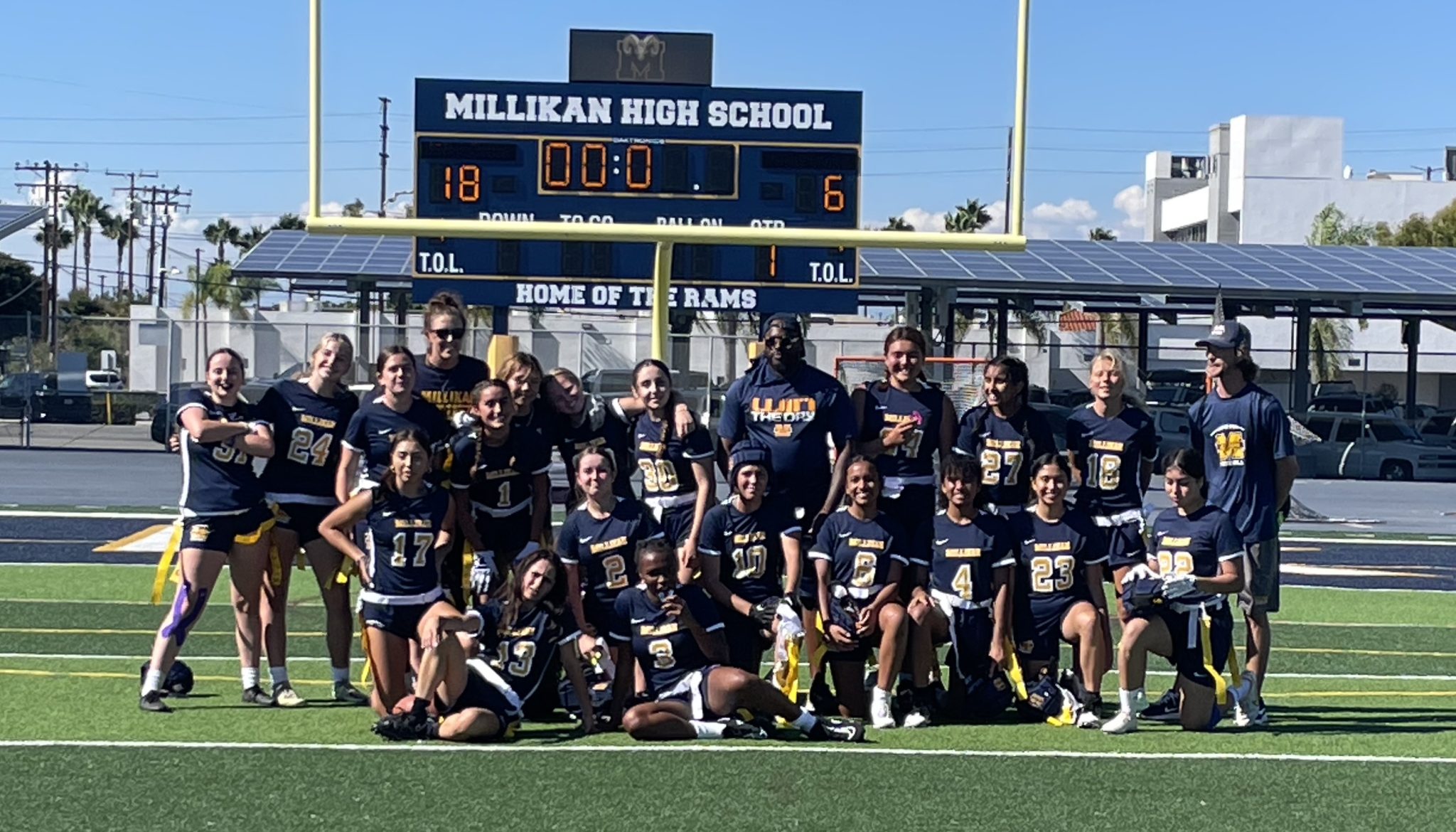 Girls’ Flag Football Preview: Millikan Rams – The562.org